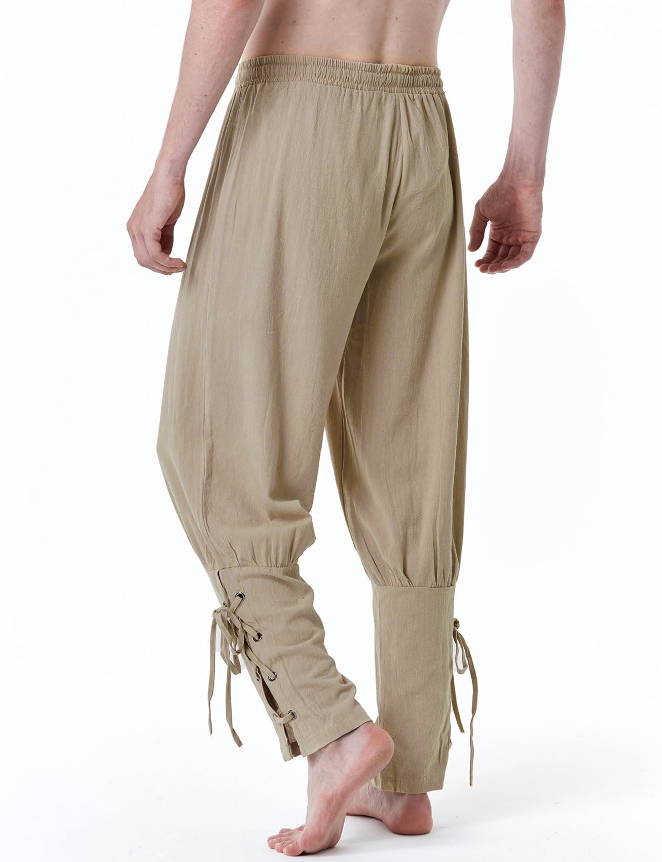 Snapklik.com : Mens Vintage Renaissance Costume Ankle Banded Pants For ...