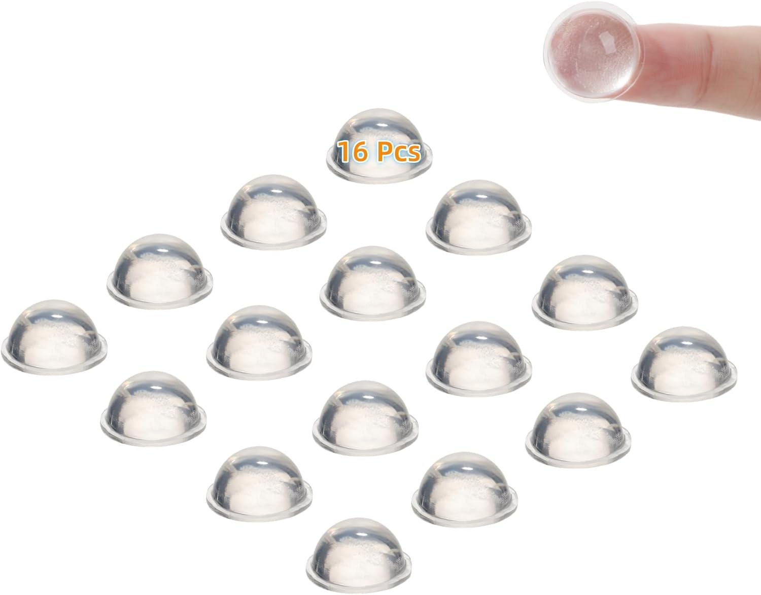 Furnigear Rubber Feet Self Adhesive Rubber Pad Door Bumper Non Skid ...