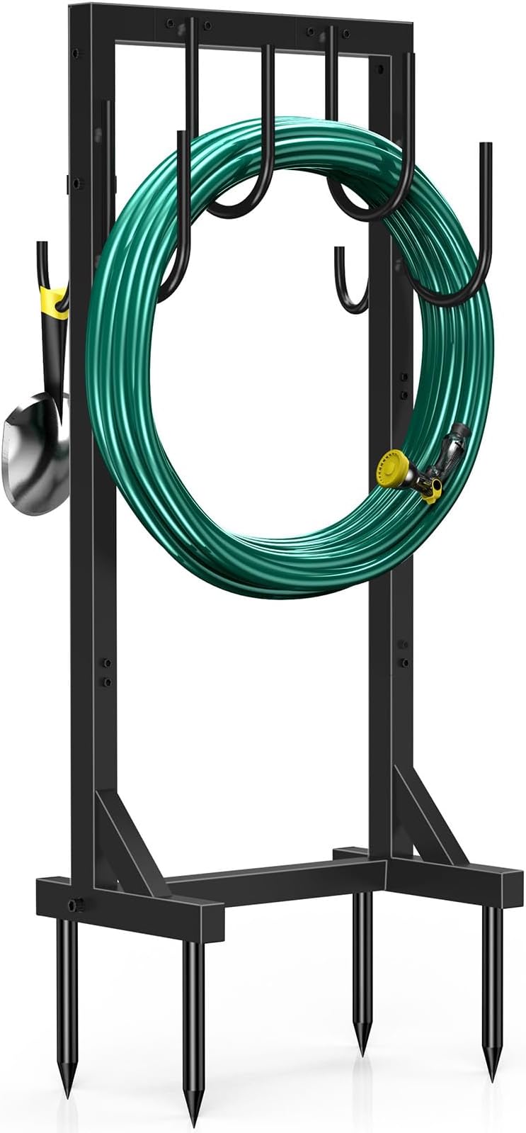 Amazon.com: Winpull Garden Hose Holder Water Hose Holder with 4 Spikes ...