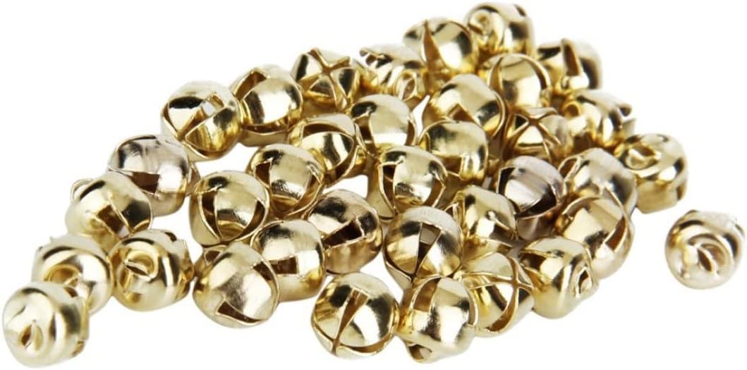 mini jingle bell 100 Pieces Jingle Bells, 6mm Christmas Craft Bells for ...