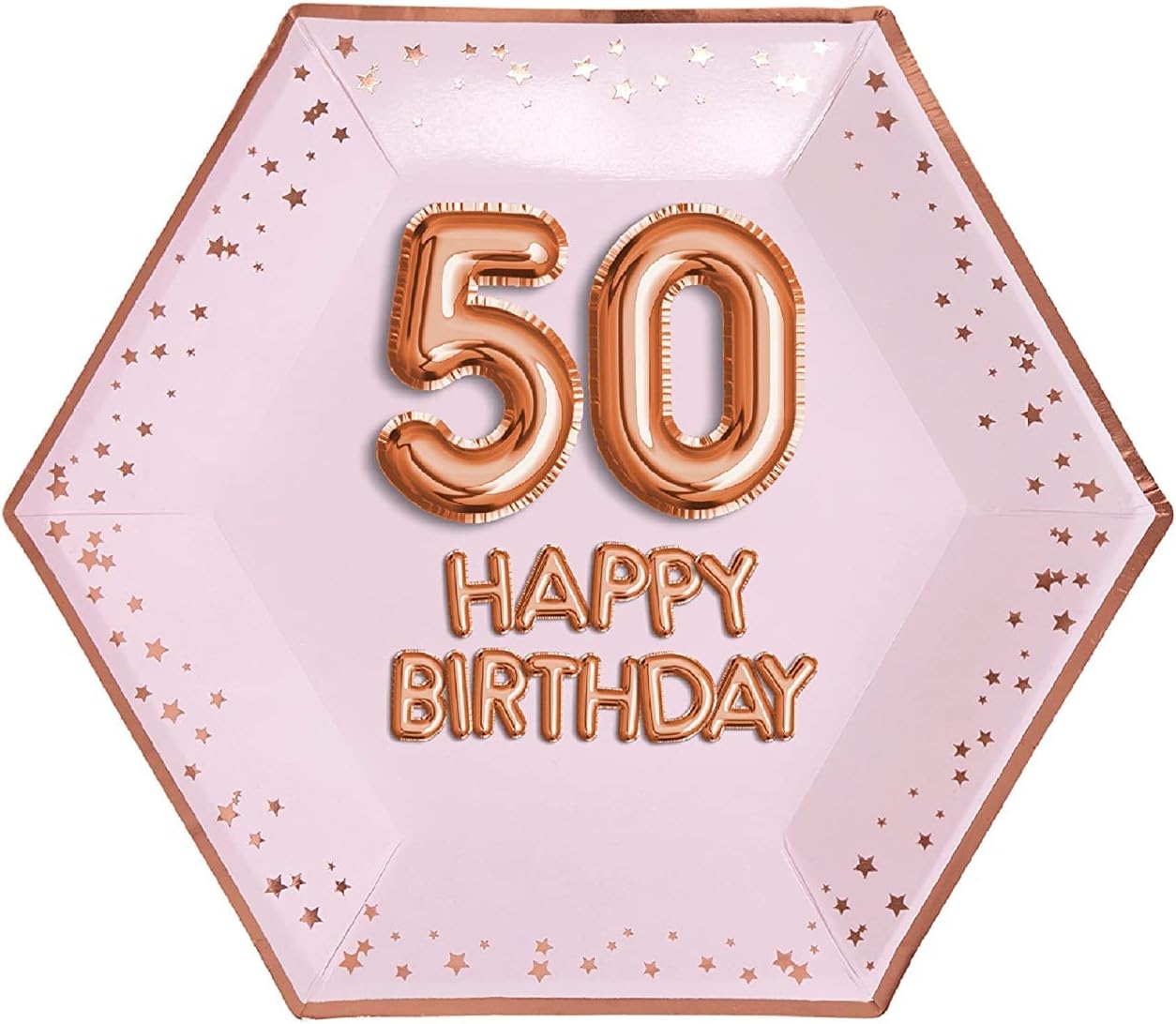 Neviti 773222 Glitz & Glamour - Plate - Large - Pink & Rose Gold - Age ...