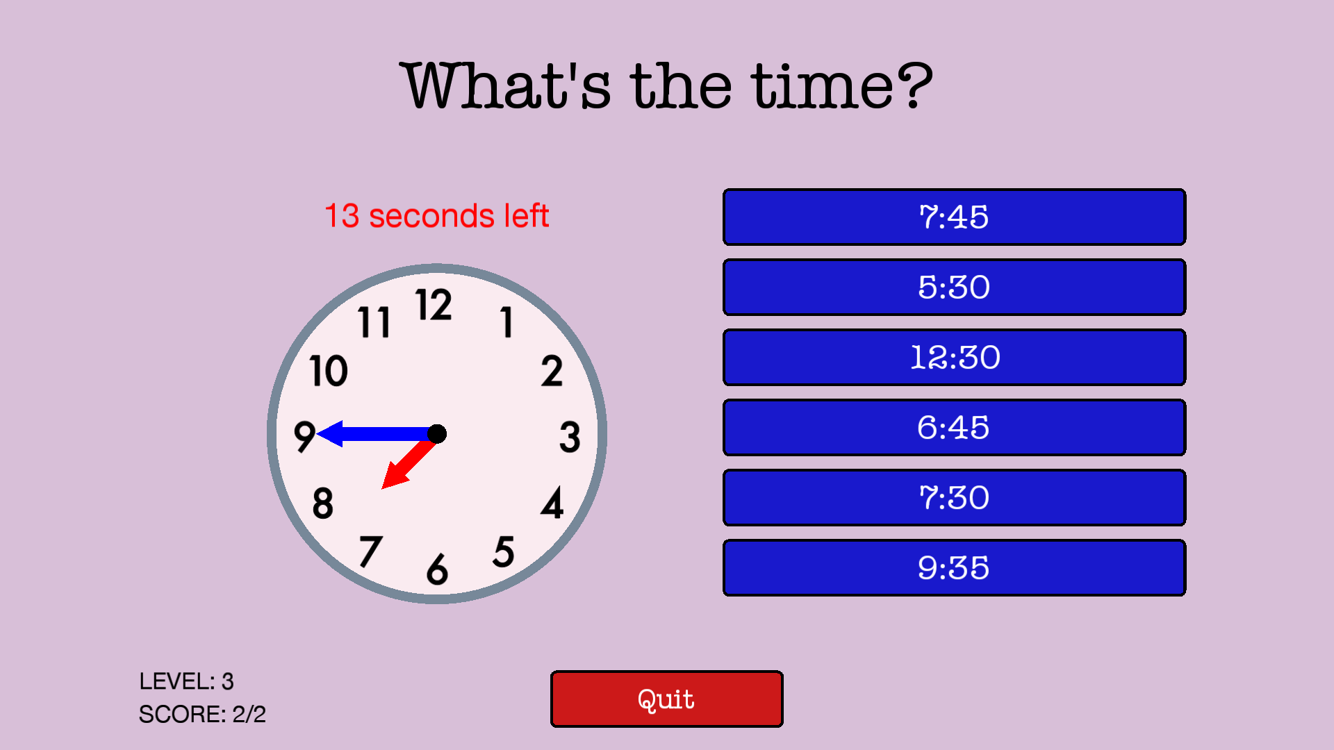 Quick Strike Clocks - Learn to Tell Time! - App on Amazon Appstore
