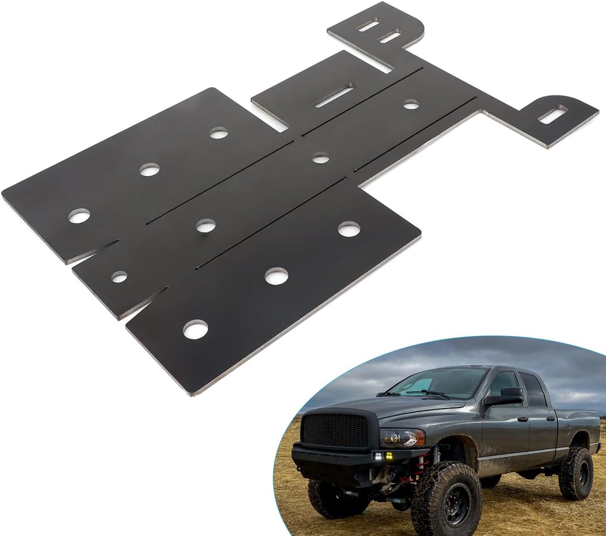 Amazon.com: Crew Cab Long Bed Center Frame Rail Rust Repair Kit for ...