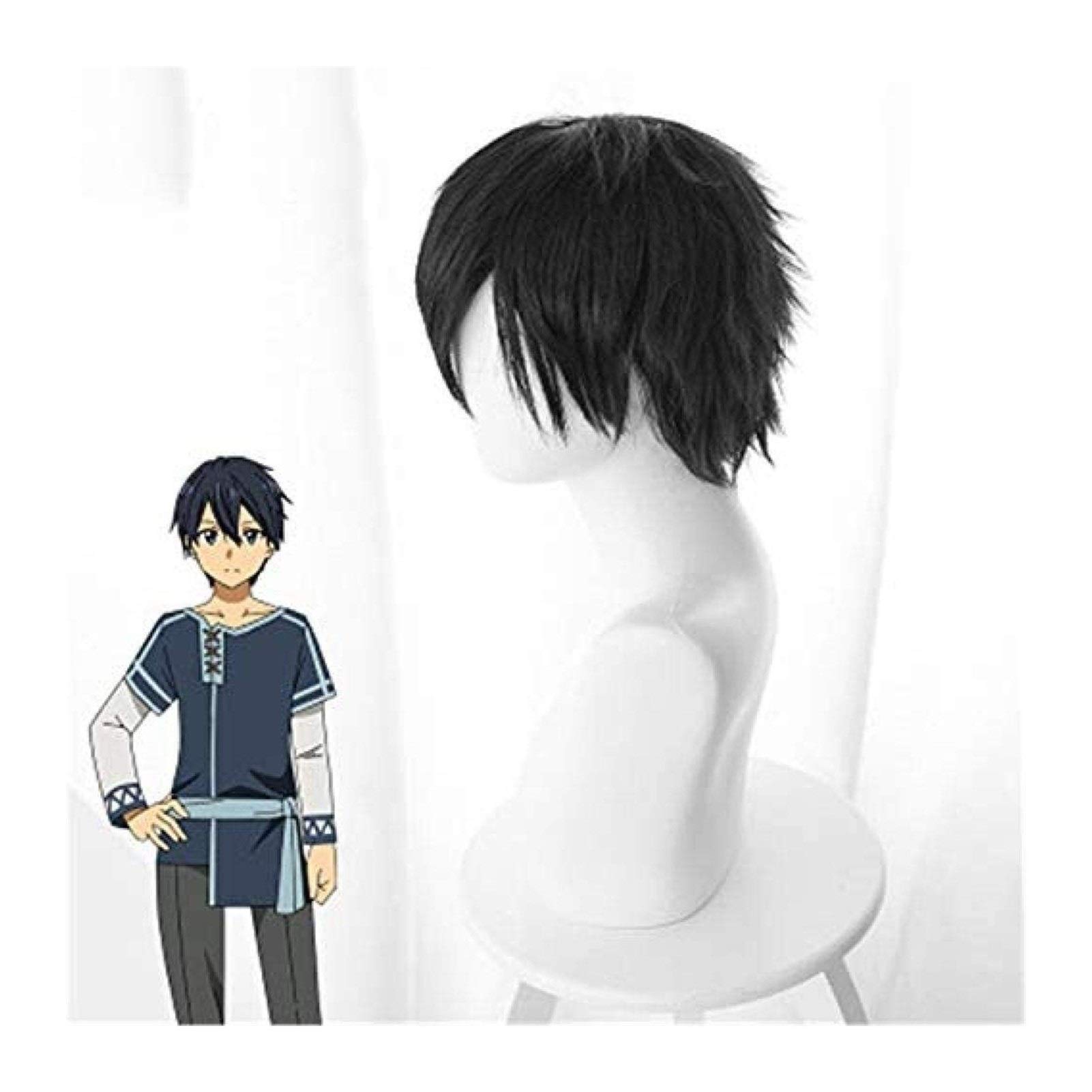 Kirito Ggo Cosplay Wig