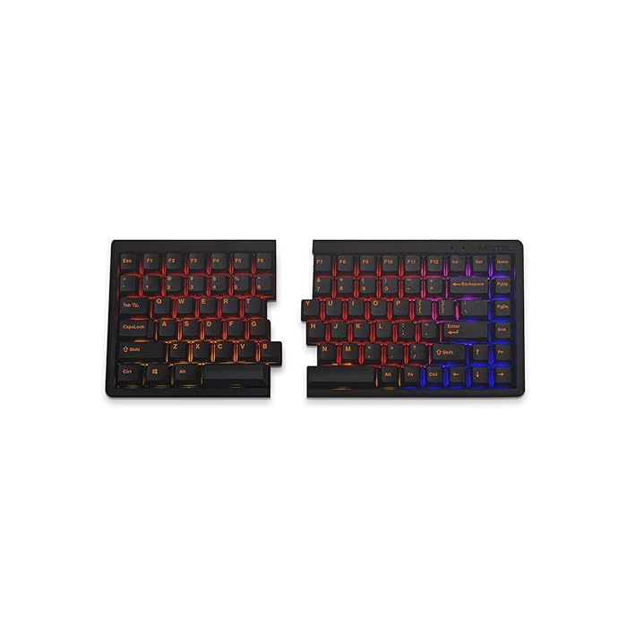 Buy Mistel BAROCCO MD770 RGB LED Backlit TKL Split Mechanical Keyboard ...