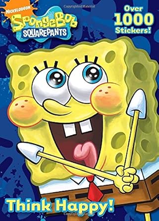 Think Happy! (SpongeBob SquarePants): Golden Books, Golden Books ...