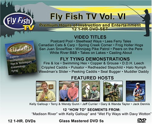 Amazon.com: Fly Fish TV Vol. VI 12-1HR. DVDs : Fly Fish TV Hosts, Gene ...