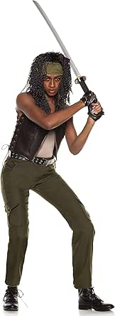 Amazon.com: UNDERWRAPS Walking Dead Michonne Costume - Official The ...