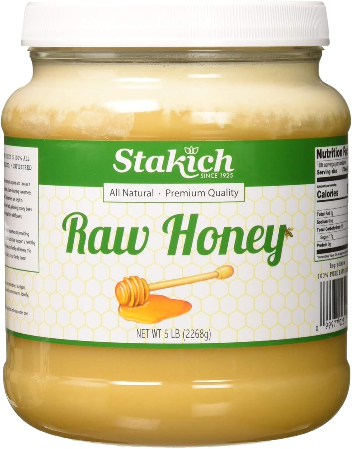 Amazon.com : Really Raw Honey, Totally Unprocessed, 5-Pound : Bee Hats : Grocery & Gourmet Food