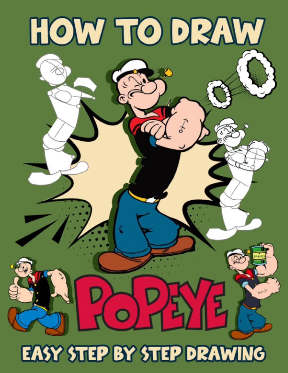 Buy Popeye How To Draw: Easy Techniques And Step-by-step Drawings ...