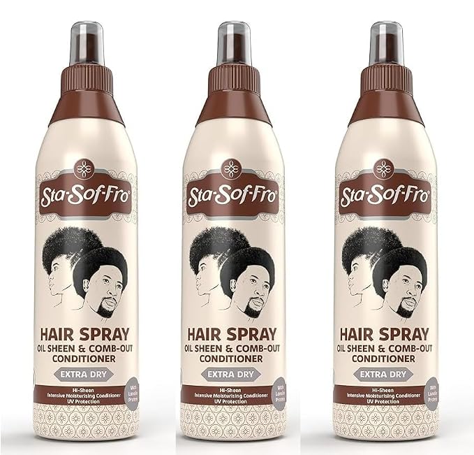 Amazon.com : Sta-Sof-Fro Hair & Scalp Spray Comb Out Conditioner with ...