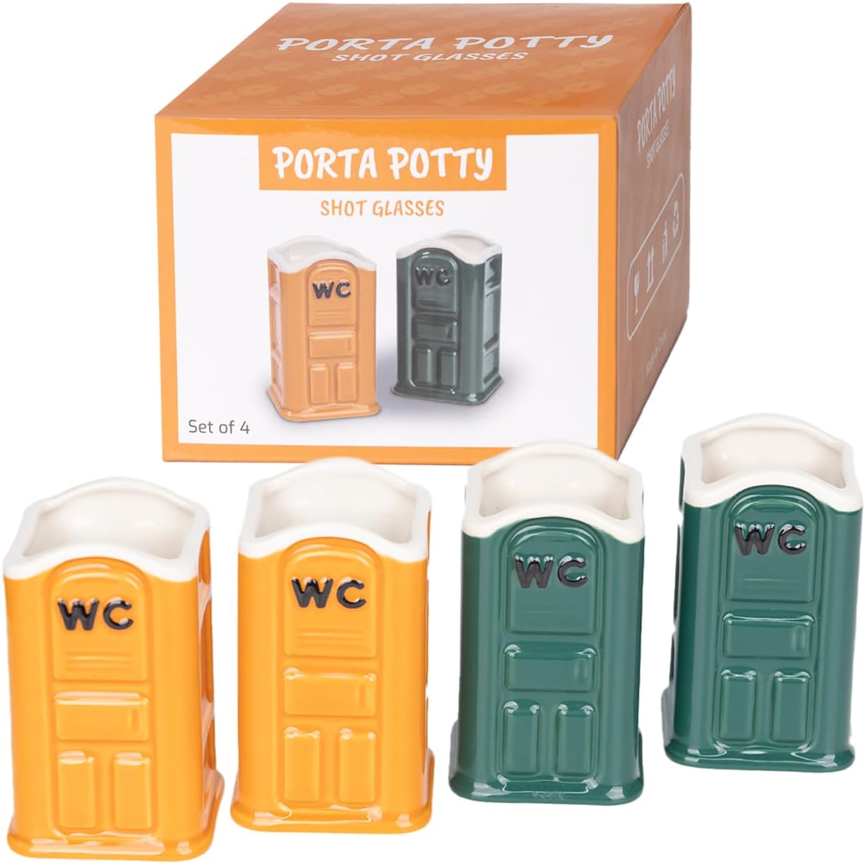 Amazon.com | Funwares The Ultimate Gag Gift Bundle - Porta Potty Shot ...
