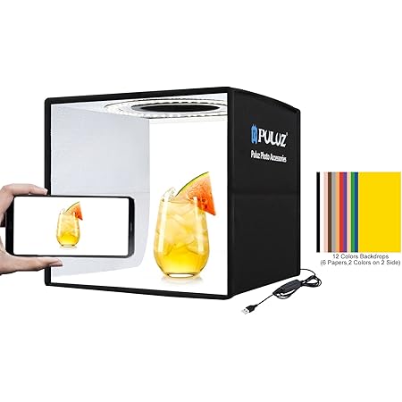 Amazon.com : Photo Mini Light Box, Studio Photography PULUZ Portable ...