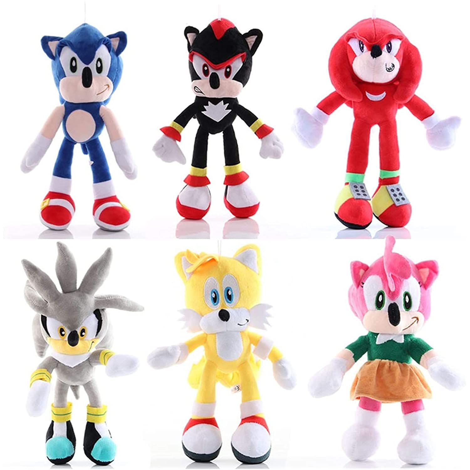 Buy Sonic Exe Plush, New Evil Sonic Plush Doll, Classic Sonic/Silver ...