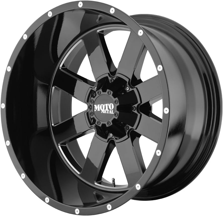 Amazon.com: Moto Metal MO962 18X10 6X5.5 G-BLK MILL -24MM ...