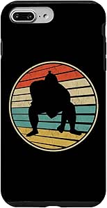 Amazon.co.jp: iPhone 7 Plus/8 Plus Sumo Wrestling Japanese Sports Retro ...