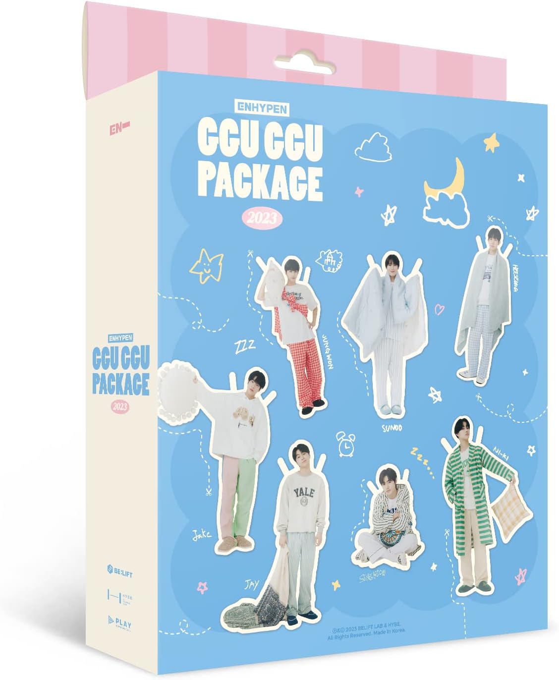 Amazon.com: Enhypen - 2023 GGU GGU Package [with P.O.B] : Home & Kitchen