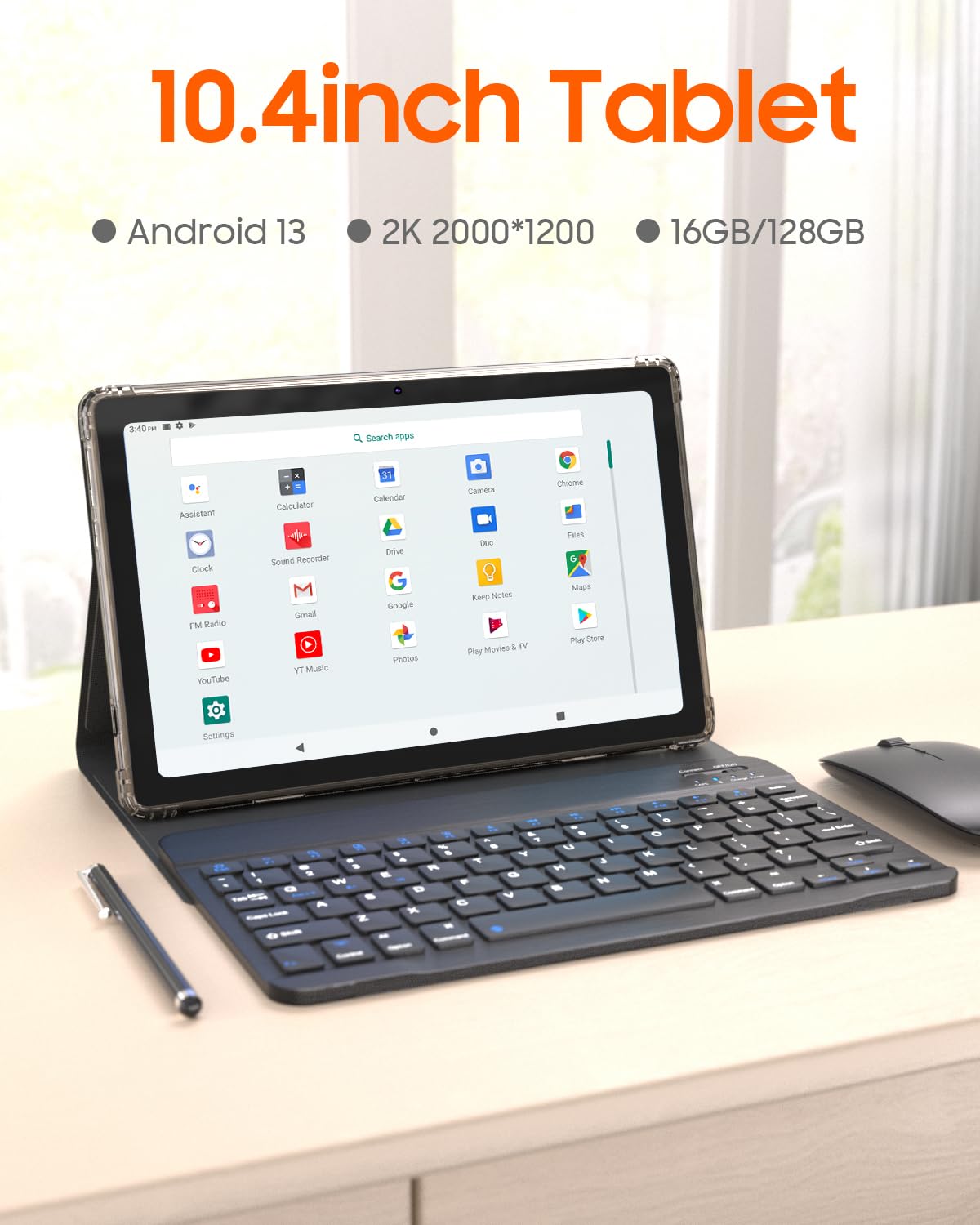 Snapklik.com : 10.4 Inch Tablet Android 13 Tablet