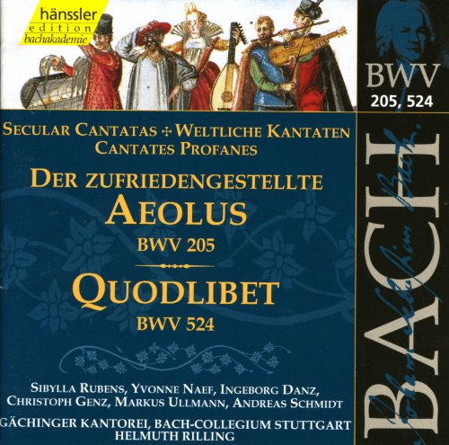 Amazon.co.jp: Bach, J.S.: Der Zufriedengestellte Aolous, Bwv 205 ...