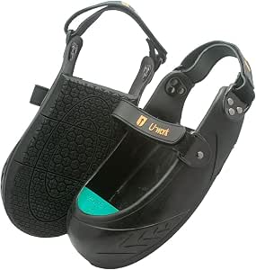 DZLOHAS Unique Double Velcro Straps Safety Overshoes Steel Toe Caps ...