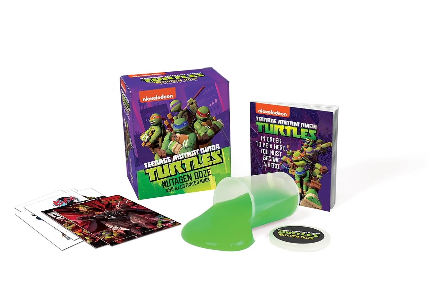 Teenage Mutant Ninja Turtles: Mutagen Ooze and Illustrated Book ...