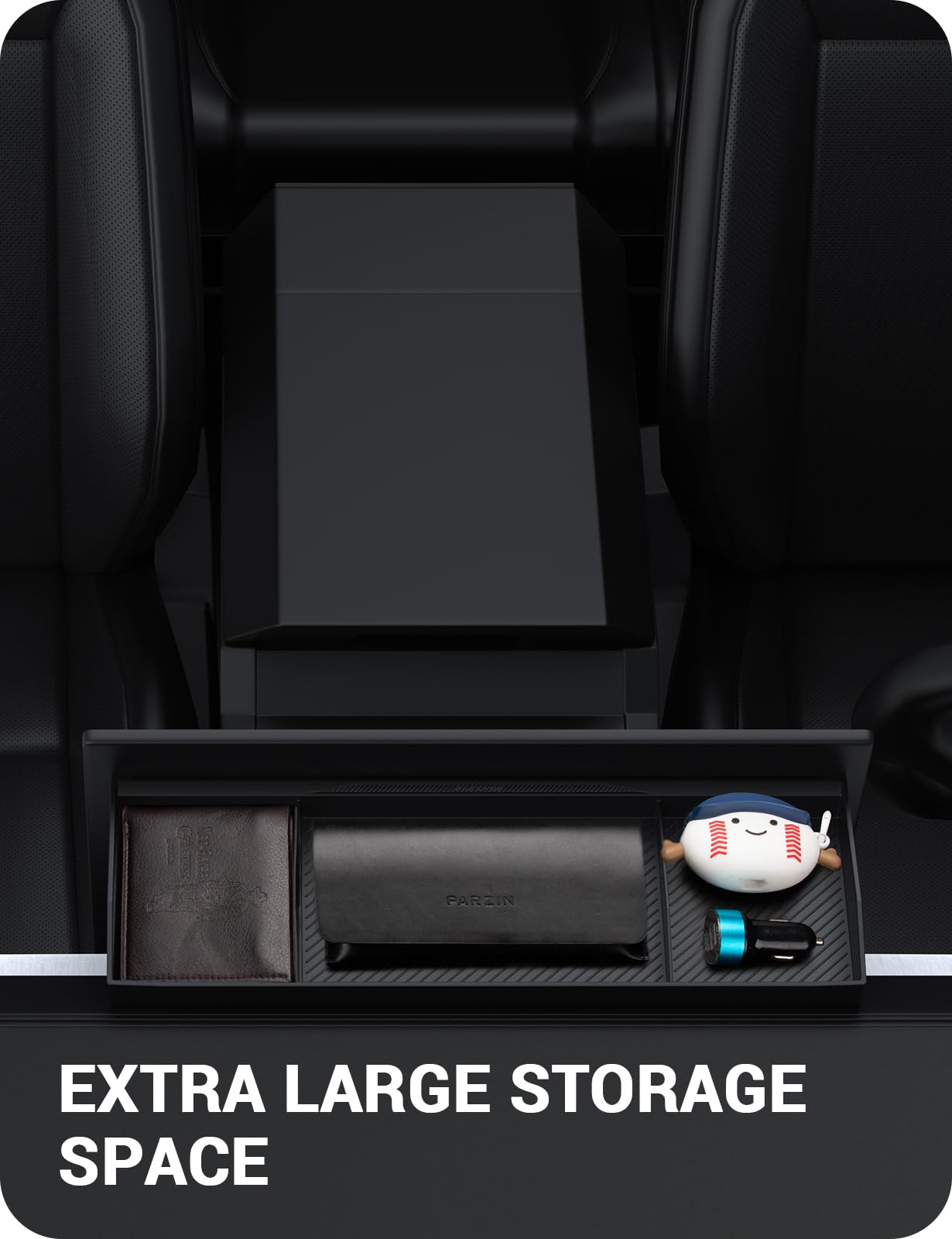 Snapklik.com : 2025 2024 Cybertruck Behind Screen Storage, Center ...
