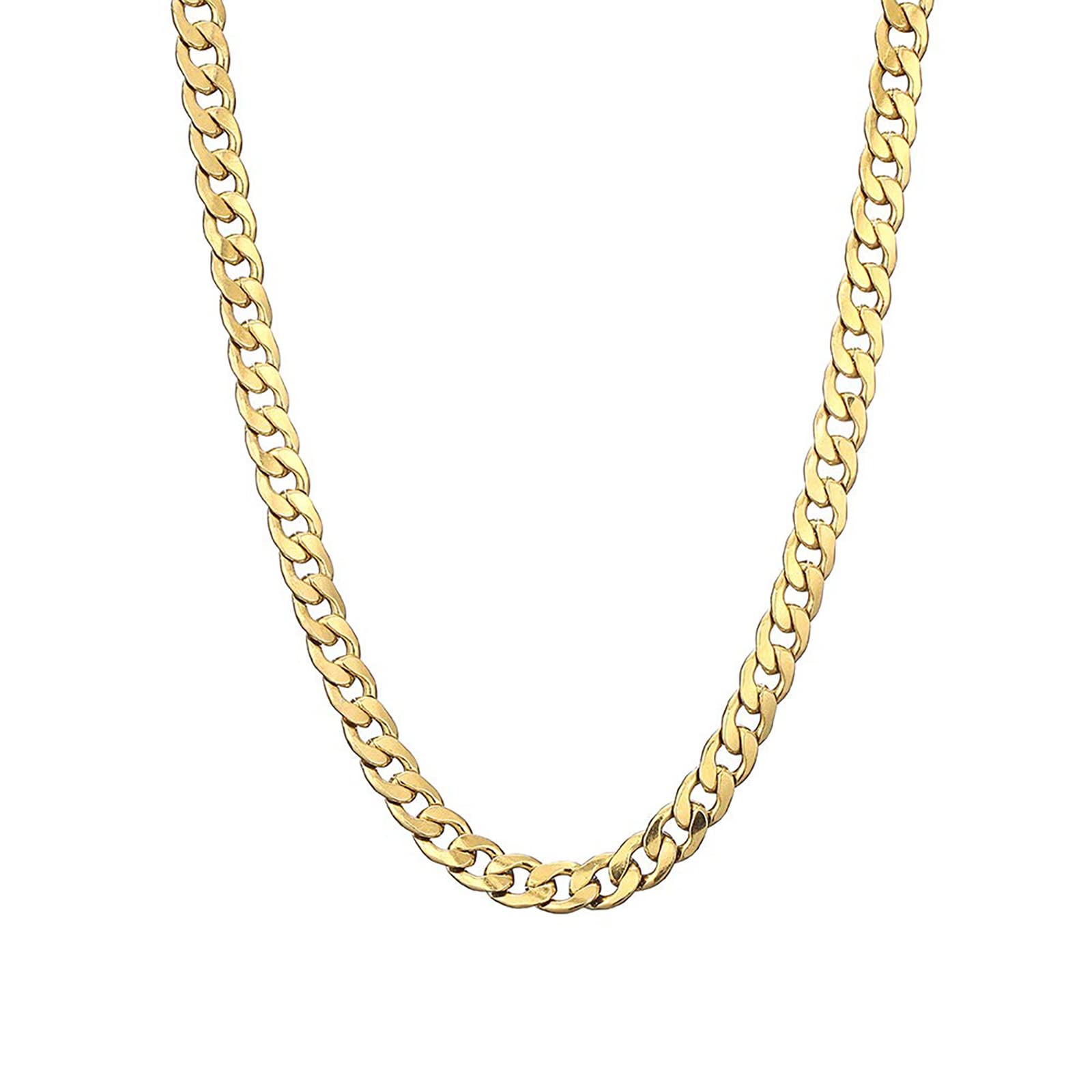 Snapklik.com : Gold Chain Necklace, 20 Inch Golden Ultra Luxury Looking ...