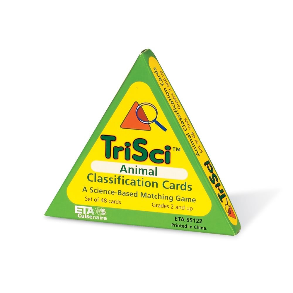 Amazon.com: ETA hand2mind, TriSci Animal Classification Cards Classpack ...