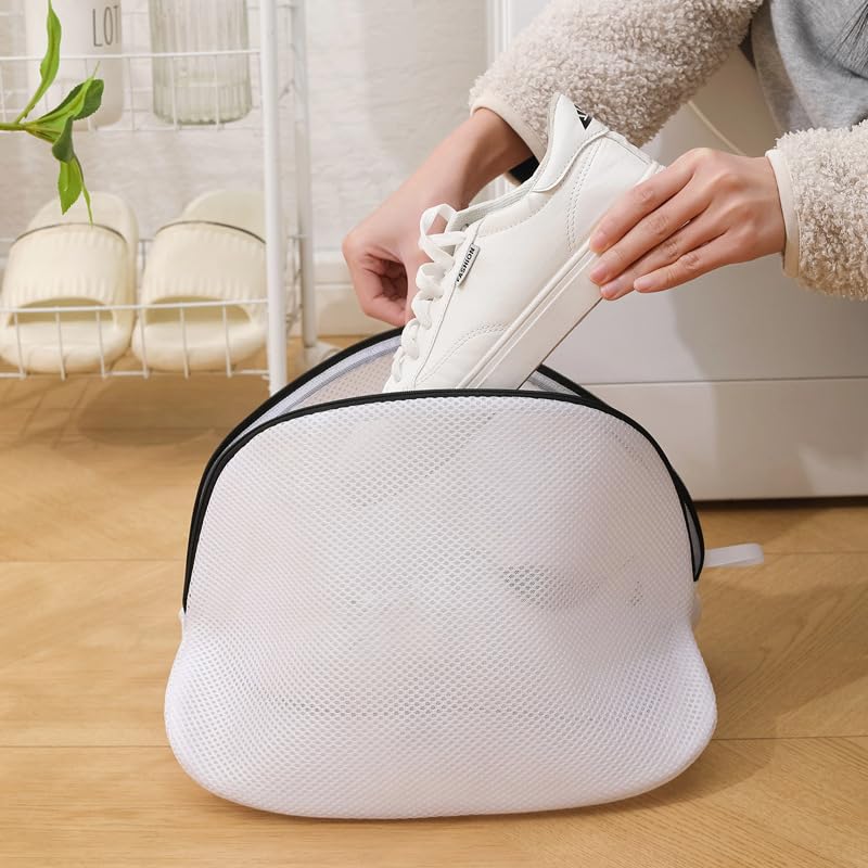 Hidden Zipper Shoe Bags 2-Pack Shoe Washing Bags - Machine Wash ...