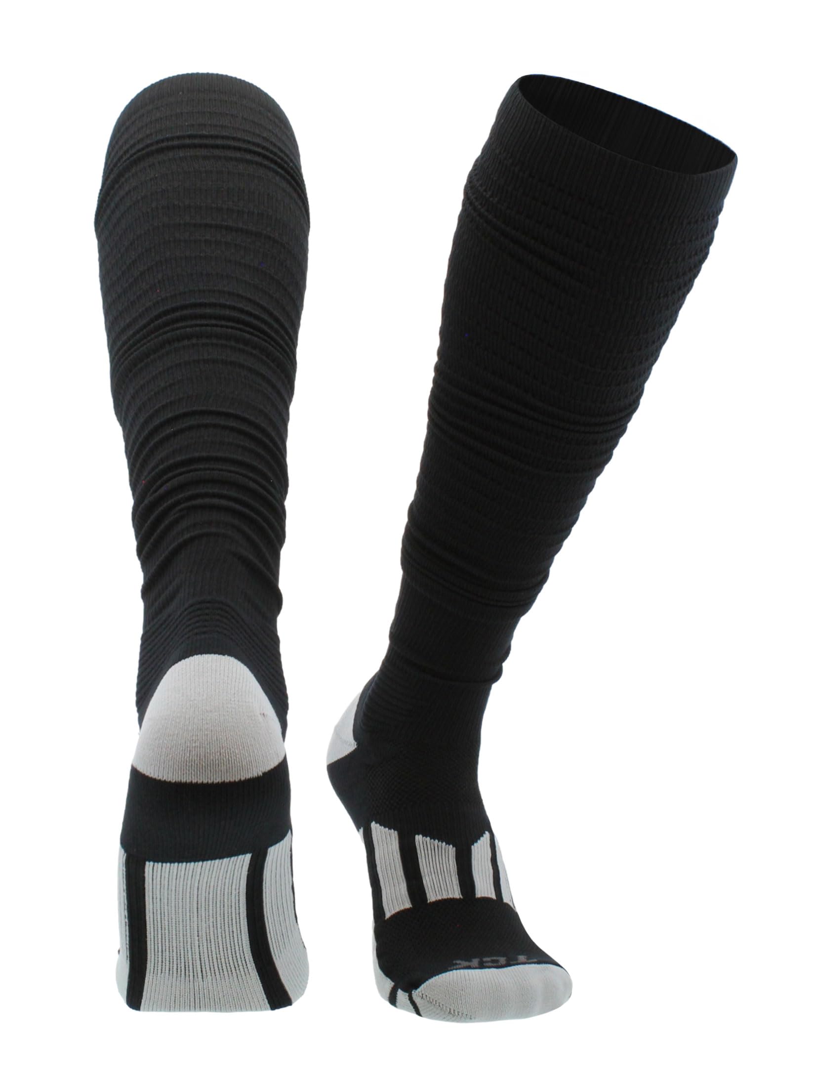 TCK Football Scrunch Socks - Pre-Scrunched Extra Long Sports Socks For ...