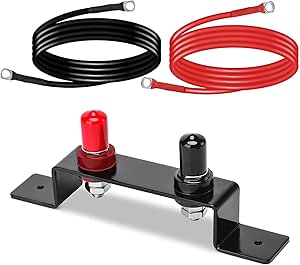 Amazon.com: Battery Jump Post Kit,Waterproof Battery Charging Post ...