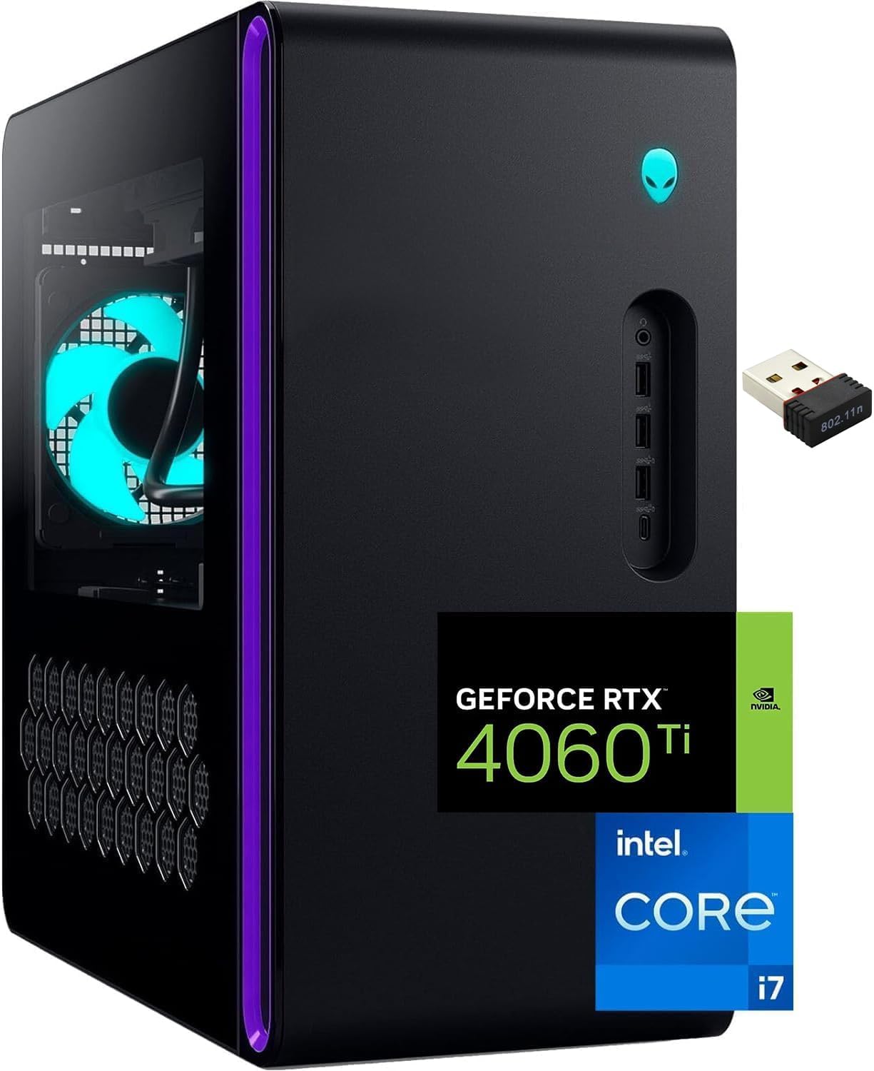 Amazon.com: Alienware Aurora R16 Gaming Desktop, Intel Core i7-13700F ...