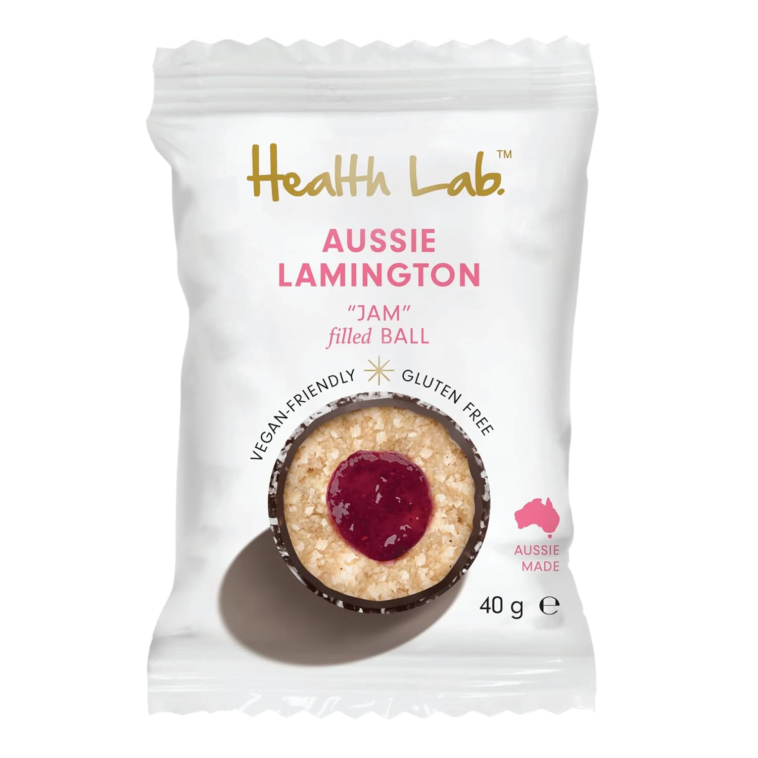Aussie Lamington Balls (5 Pack) | Vegan | Bolinhas Recheadas de ...