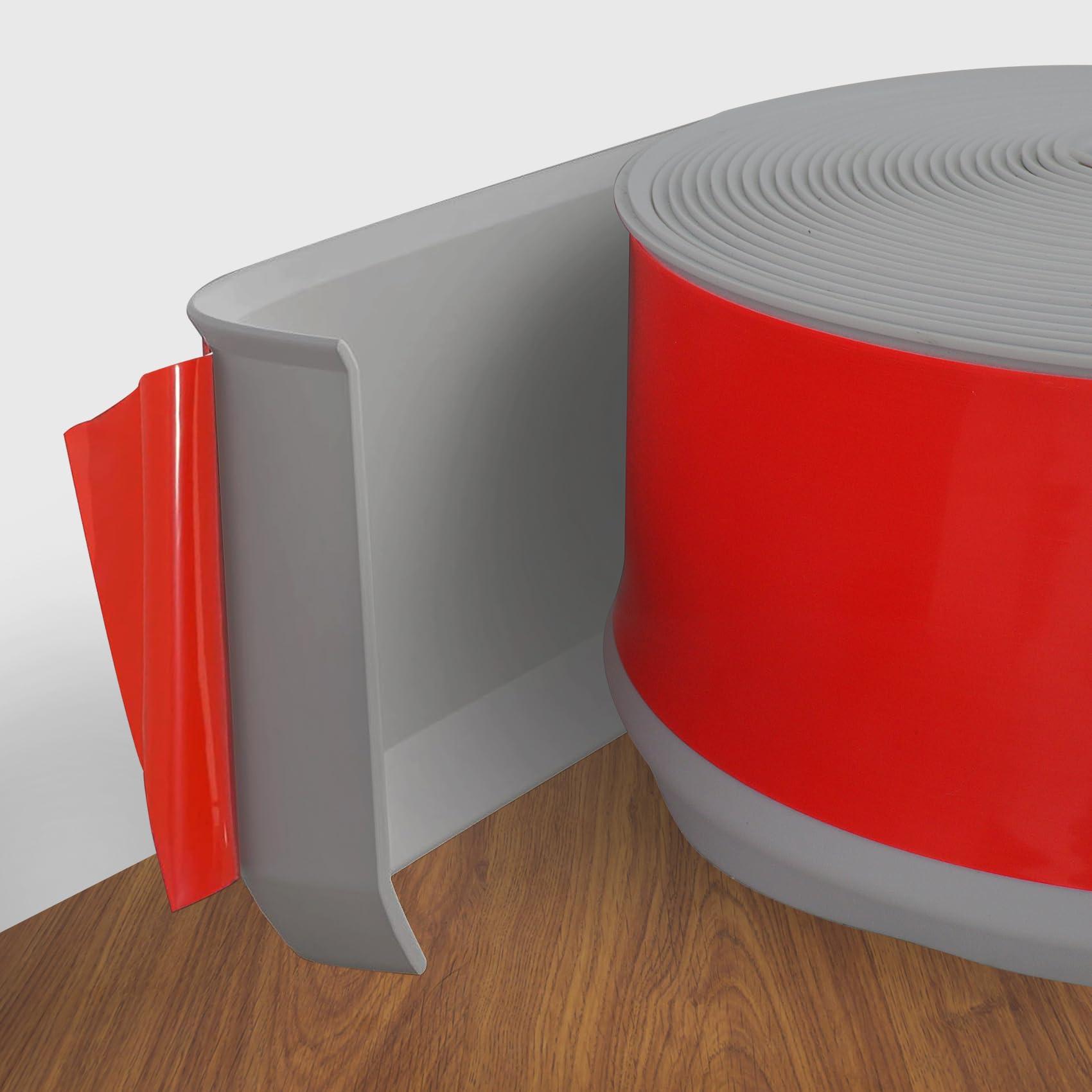 Snapklik.com : Gray Baseboard Molding Trim 4Inch X20 Feet Wall Base ...