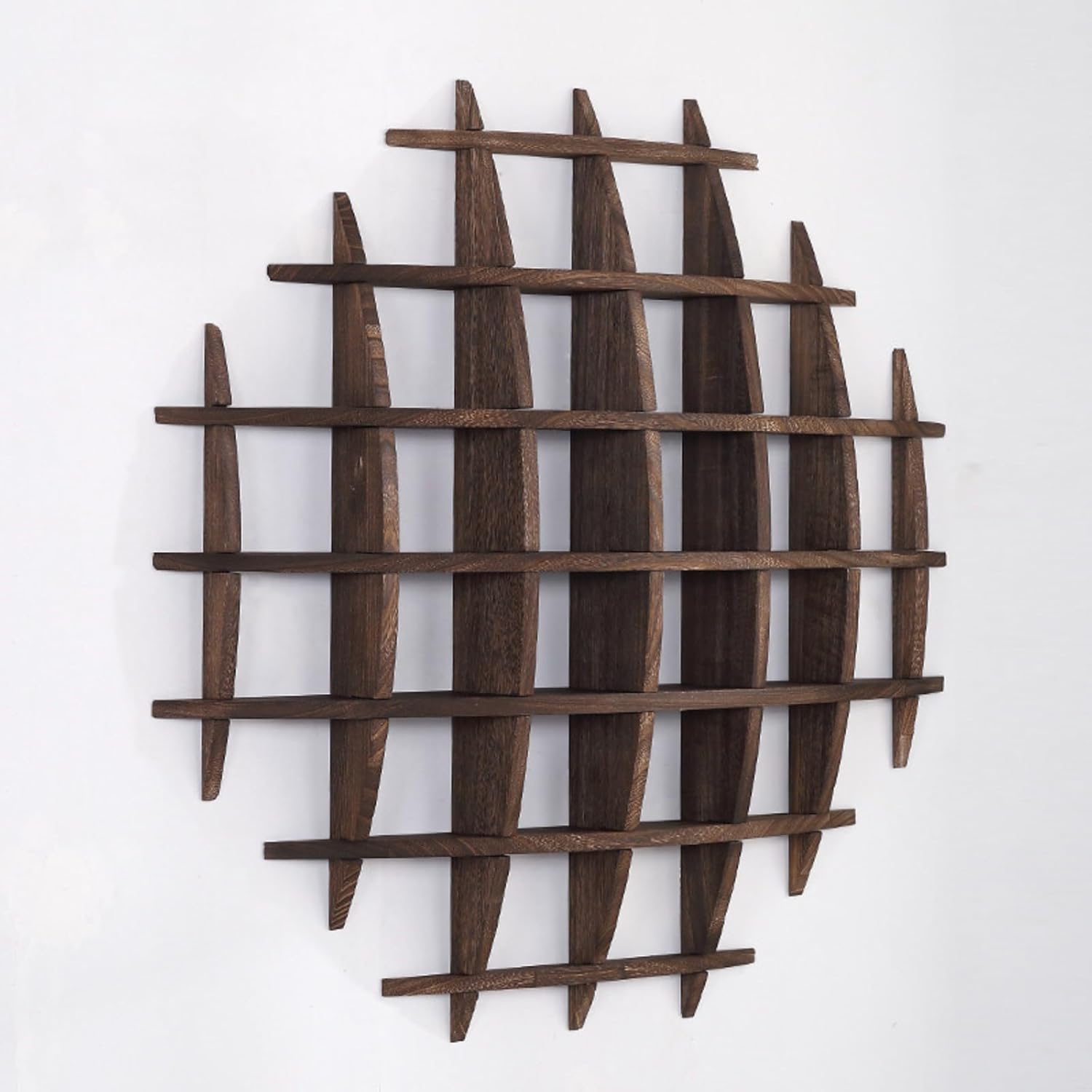 Amazon.com: Vintage Solid Wood Teapot Display Stand Unique Chinese Wall ...