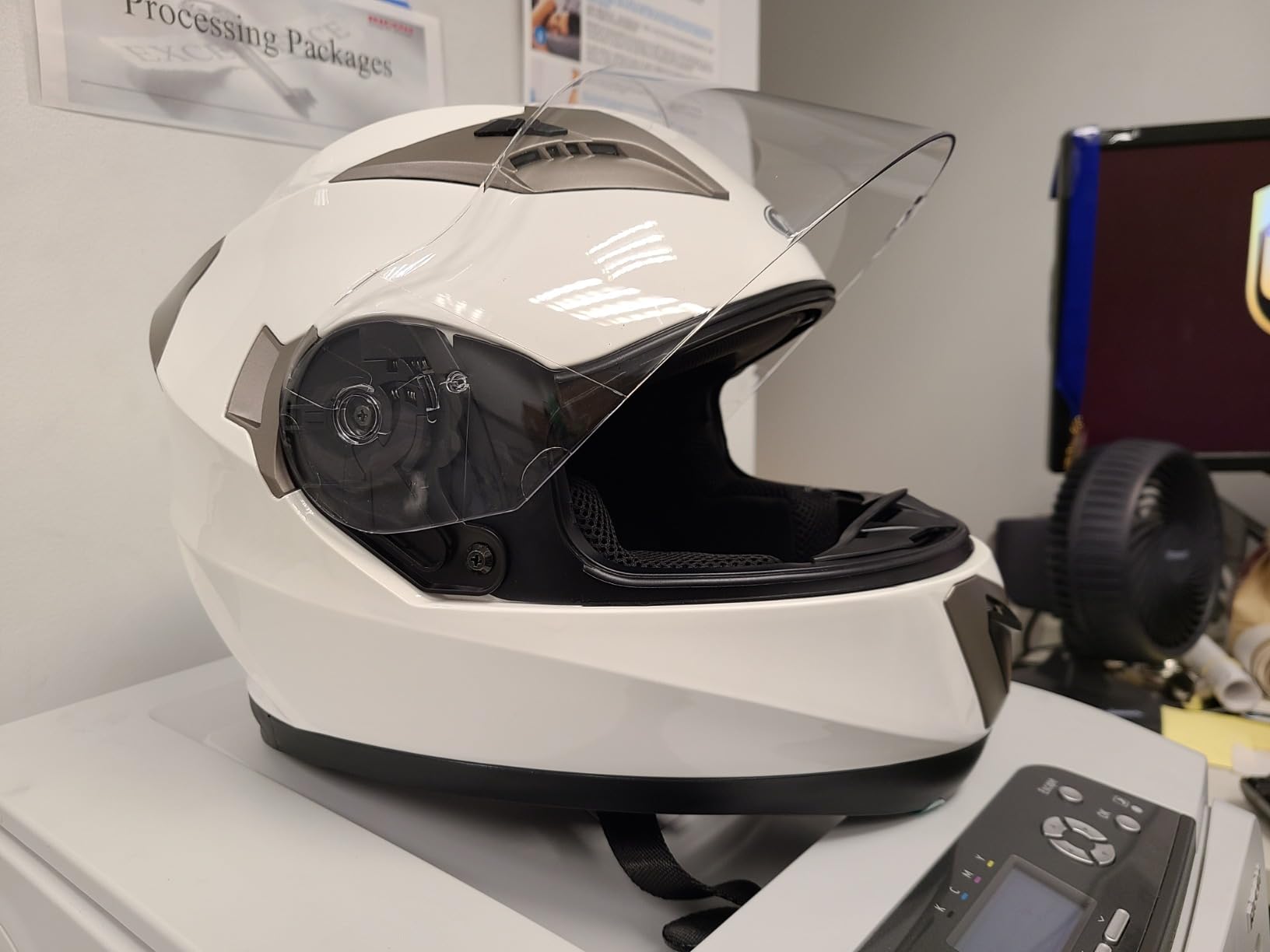$12/mo - Finance YEMA Helmet Motorcycle Full Face Helmet DOT Approved ...