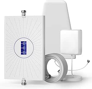 Cell Phone Booster for House, Band 2/4/5 Cell Booster Cell Phone Signal ...