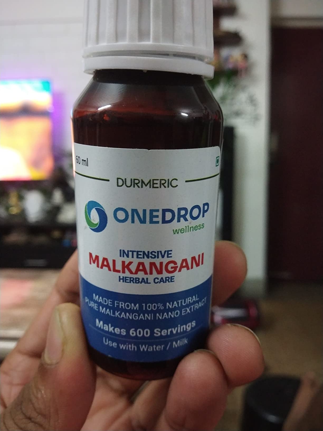 Buy Durmeric OneDrop Wellness Intensive Malkangani Herbal Drops | 100% ...