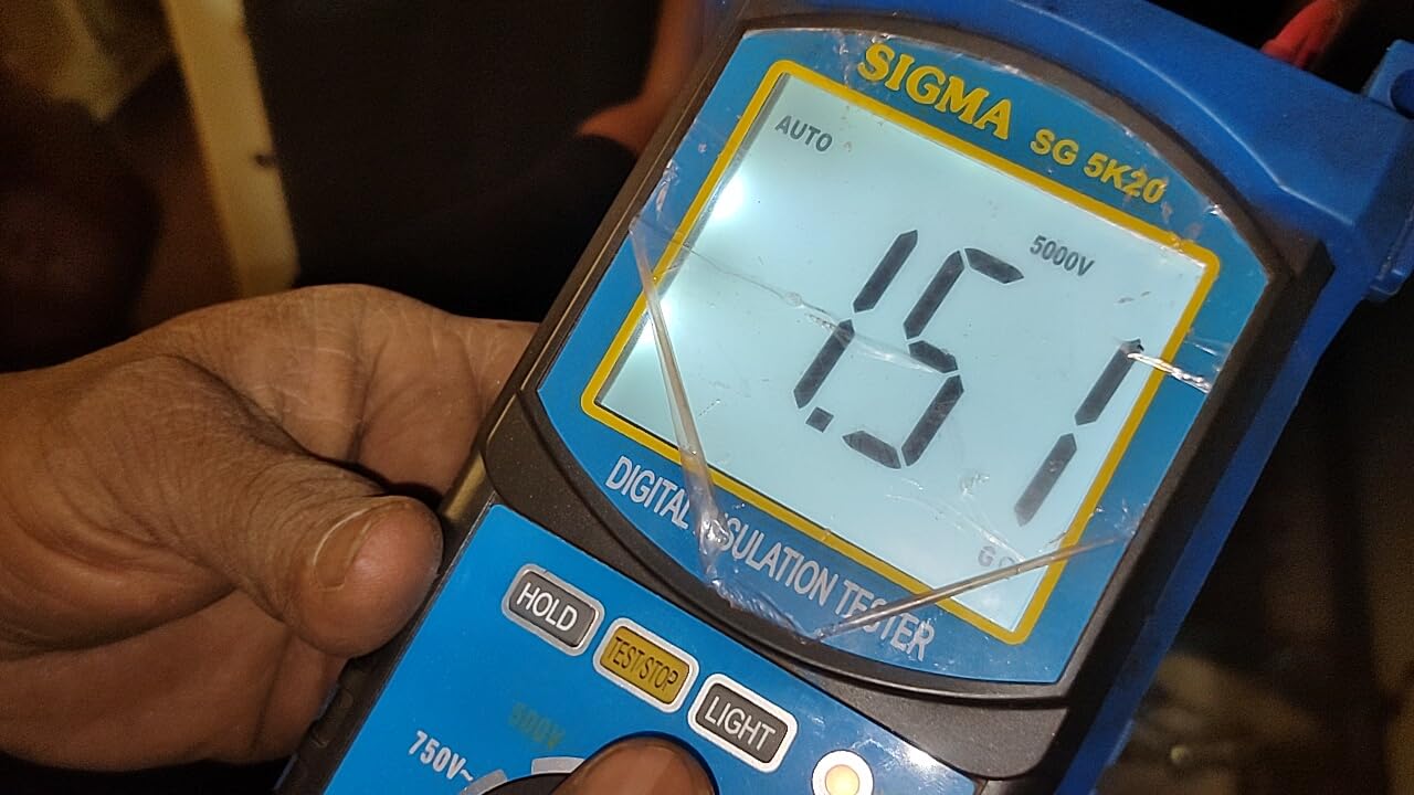 Sigma Instruments Digital Insulation Tester, Upto 5 Kv 200 G-Ohm ...