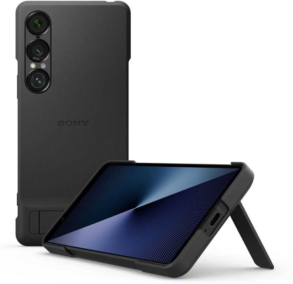 Sony Style Cover with Stand for Xperia 1 VII, Strap to prevent dropping ...