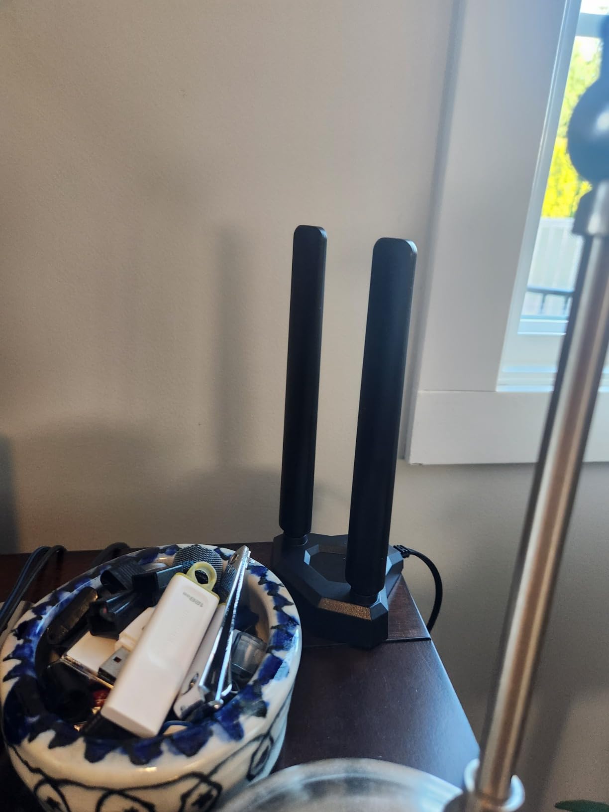 Eightwood WiFi 6E Tri-Band Antenna 6GHz 5GHz 2.4GHz Gaming WiFi Antenna ...