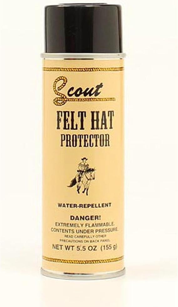 Amazon.com: Scout Boot Care Mens Twister Felt Hat Rain and Stain ...