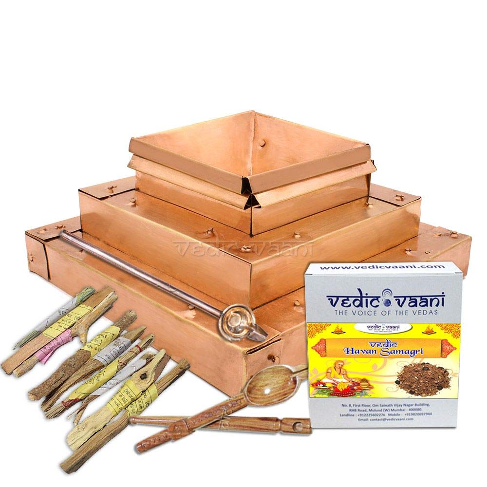 Vedic Vaani Pure Copper Indian Cultural Religious Vedokta Yagya Pooja ...