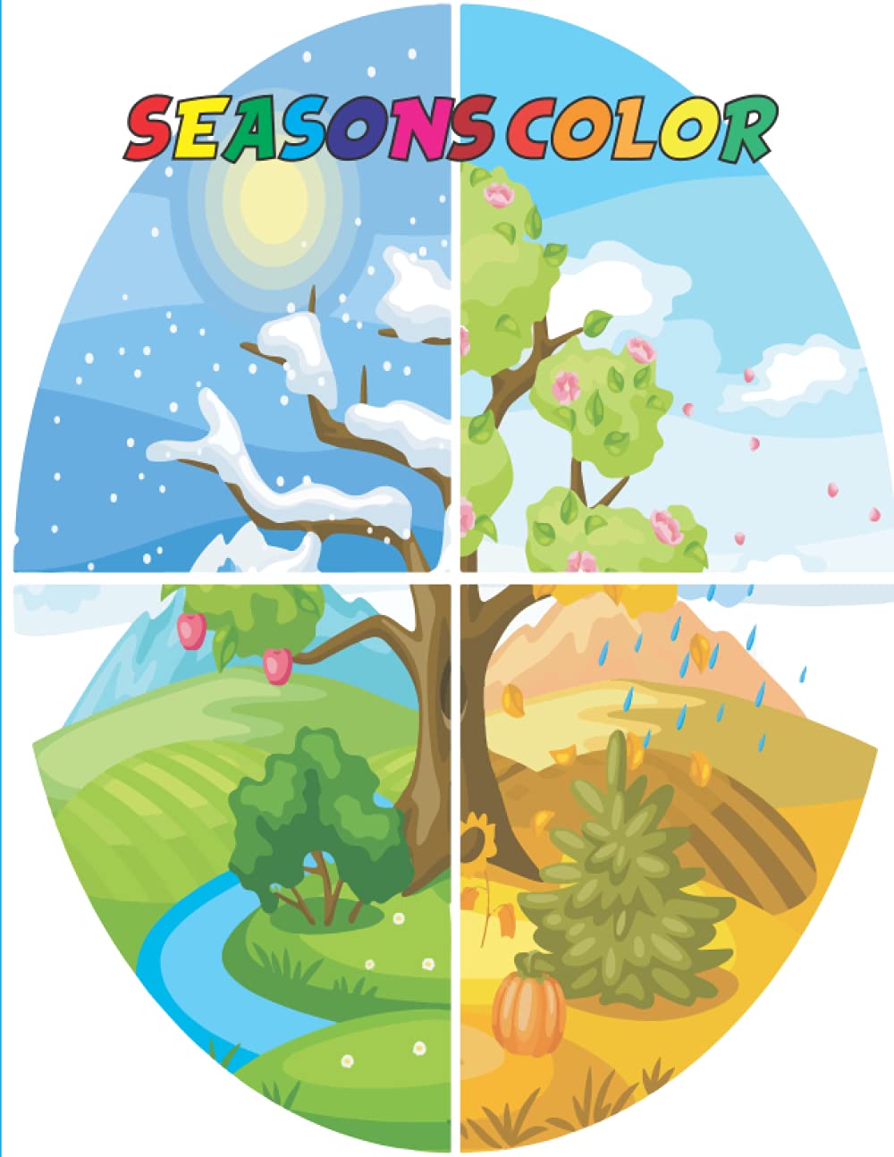 4 Seasons Clipart For Kids