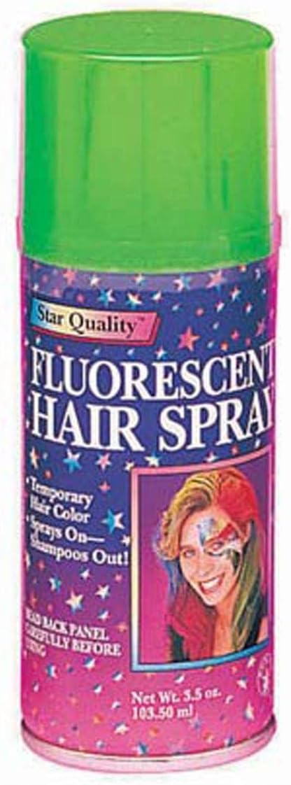 Amazon.com: Temporary Hairspray Hair Spray Dye Green Color Can Makeup ...