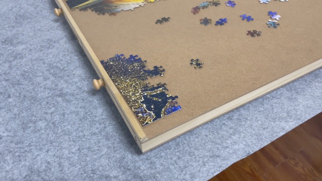 Watch Nattork rotating puzzle board with cover 1000 1500 pcs on Amazon Live