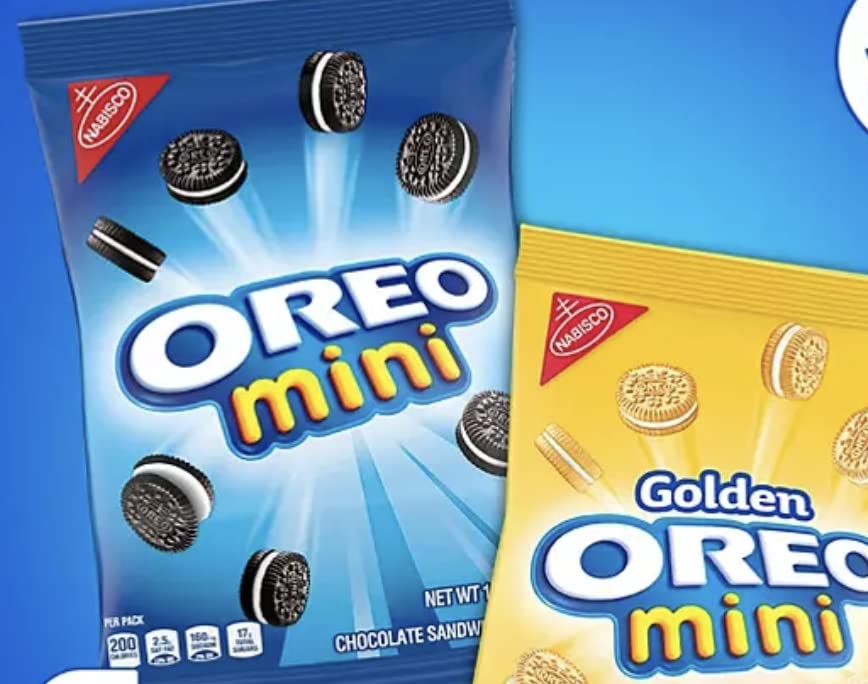 Oreo Mini Cookie Snack Paquete variado Surtido de galletas envueltas ...
