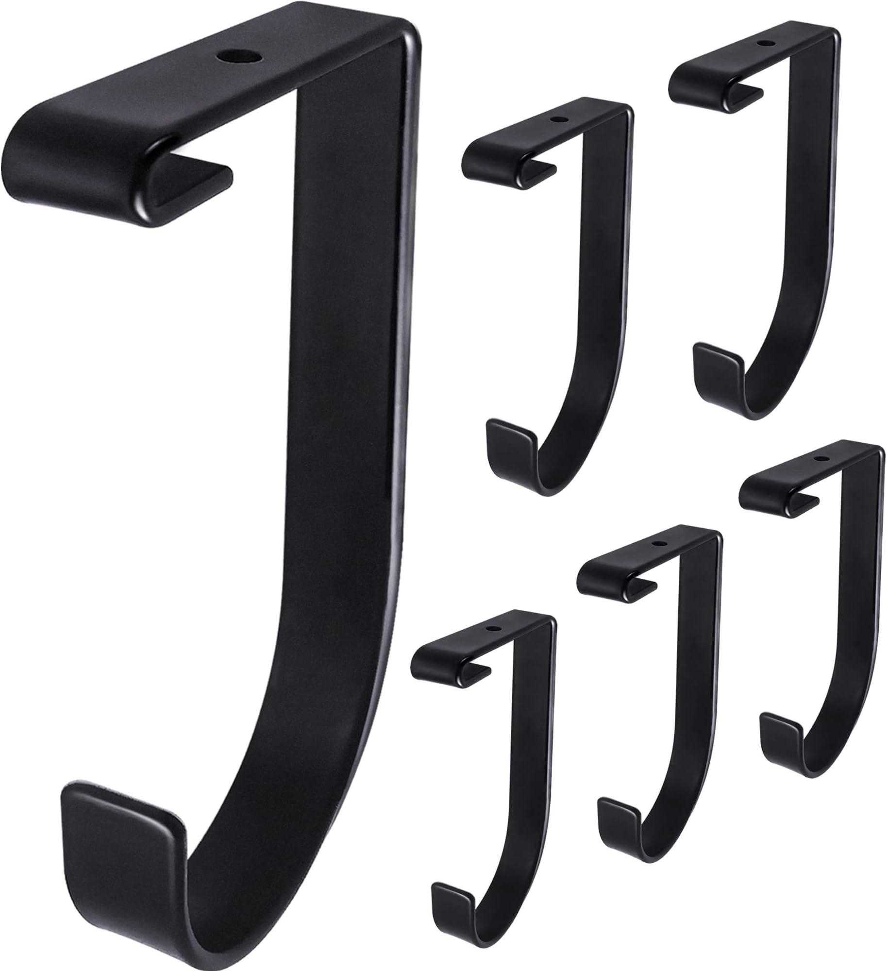 Saderoy 6-Pack Add-On Storage Flat Hook Accessory for Garage Ceiling ...