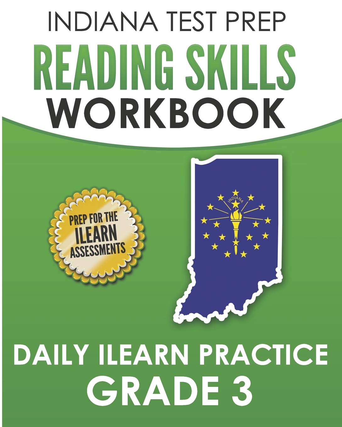 Amazon.com: INDIANA TEST PREP Reading Skills Workbook Daily ILEARN ...