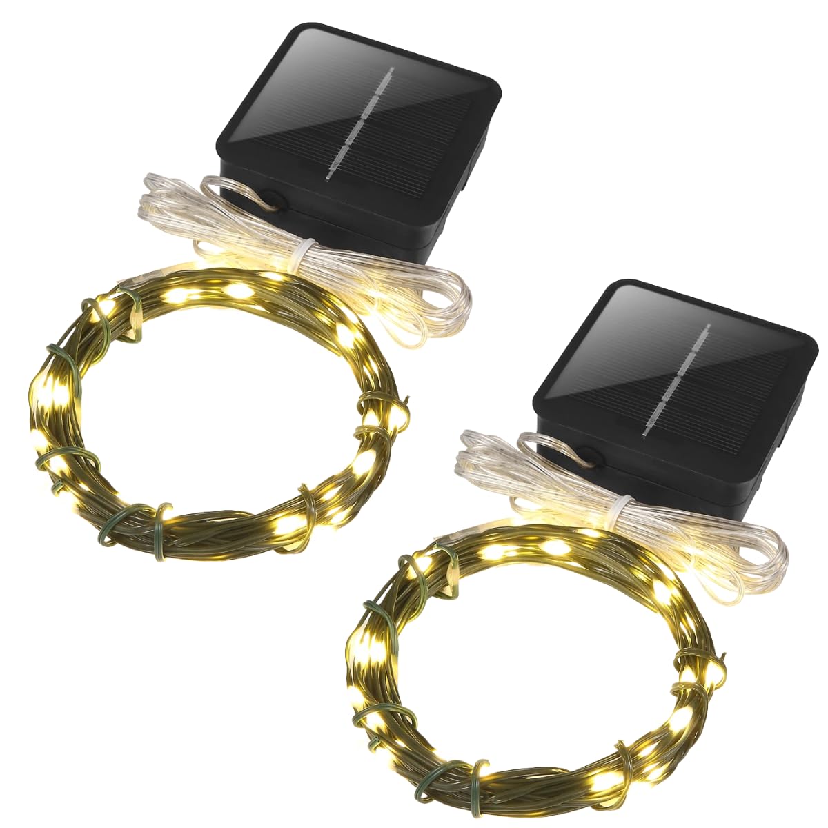 Gartenmama Mini Lichterkette Solar Kleine Solar Lichterkette Aussen mit ...